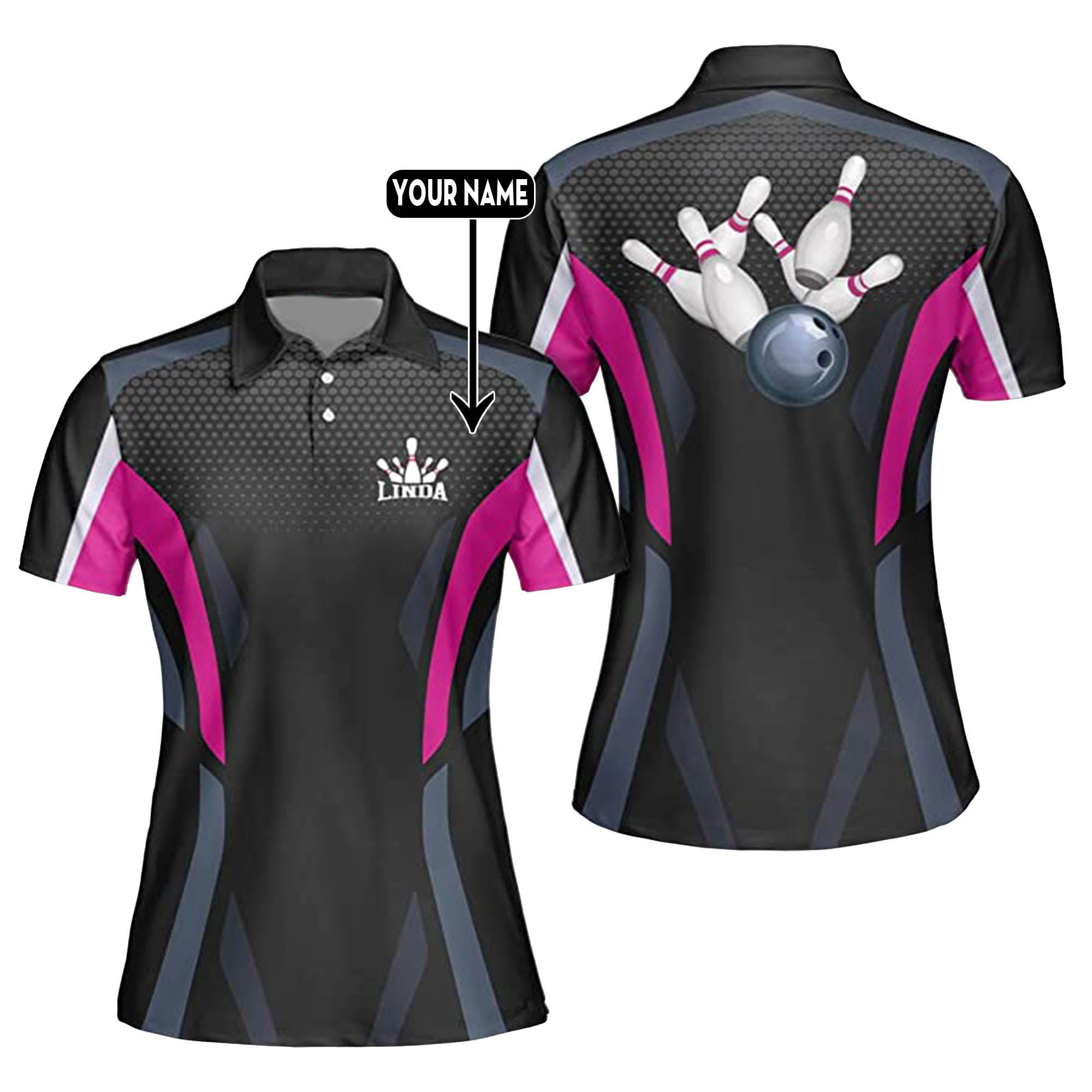 Women's Bowling Polo Shirts – Tendpins